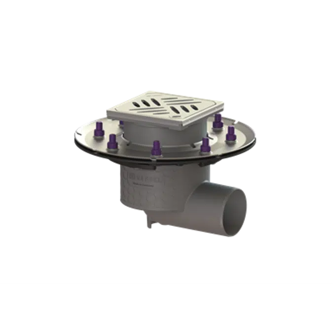BIM objects - Free download! KESSEL-Drain Practicus 45179.63 Ø75 lat ...