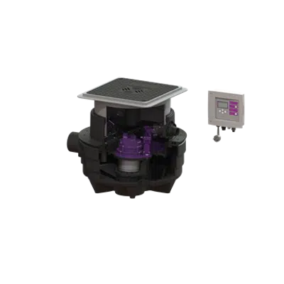 Objetos BIM - ¡Descarga gratis! KESSEL-Lifting station 28704-C Aqualift ...