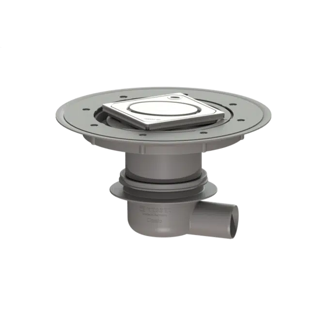 BIM objects - Free download! KESSEL-Bathroom drain Classic 40150.54 ...