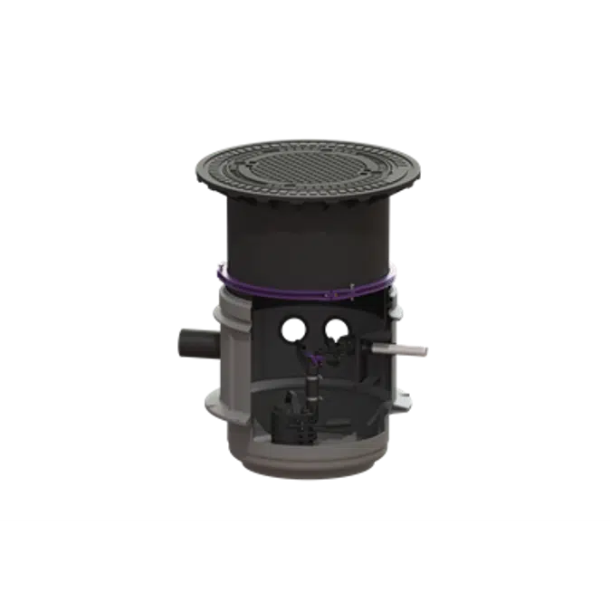 BIM objects - Free download! KESSEL-Pumping Stat. Aqualift S 825810B ...