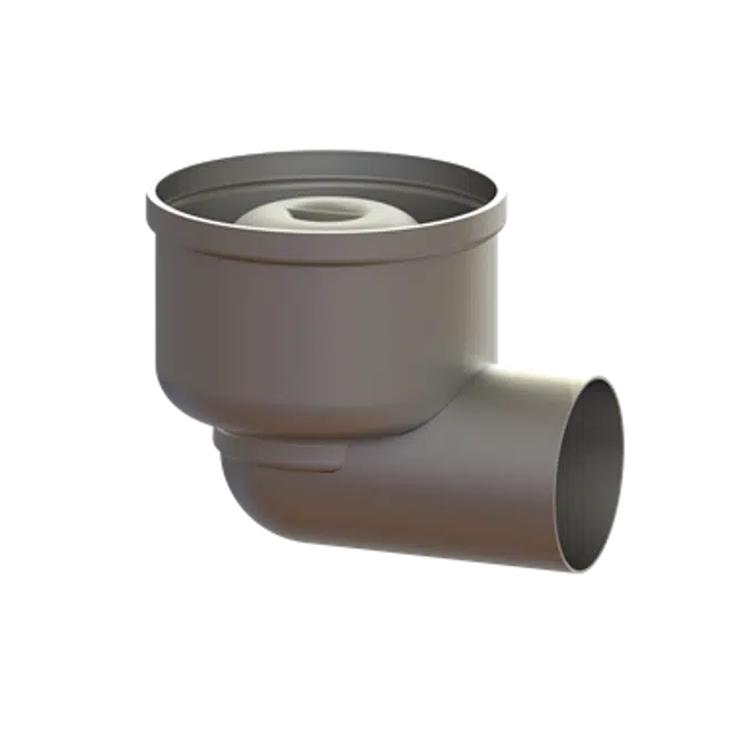 BIM objects - Free download! KESSEL-Drain body Ferrofix 54400 Ø 78 ...