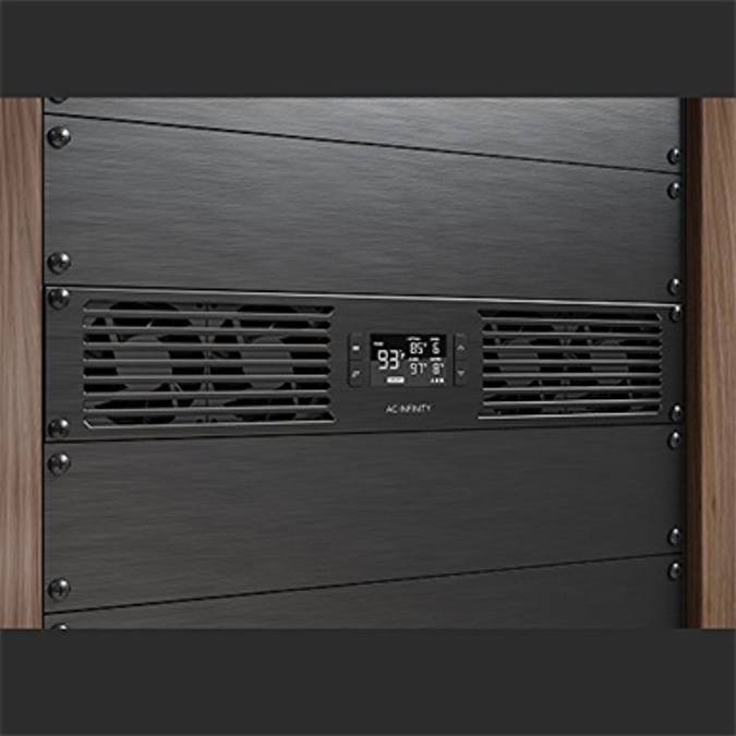 BIM objects - Free download! AC Infinity CLOUDPLATE T7-N, Rack Mount ...