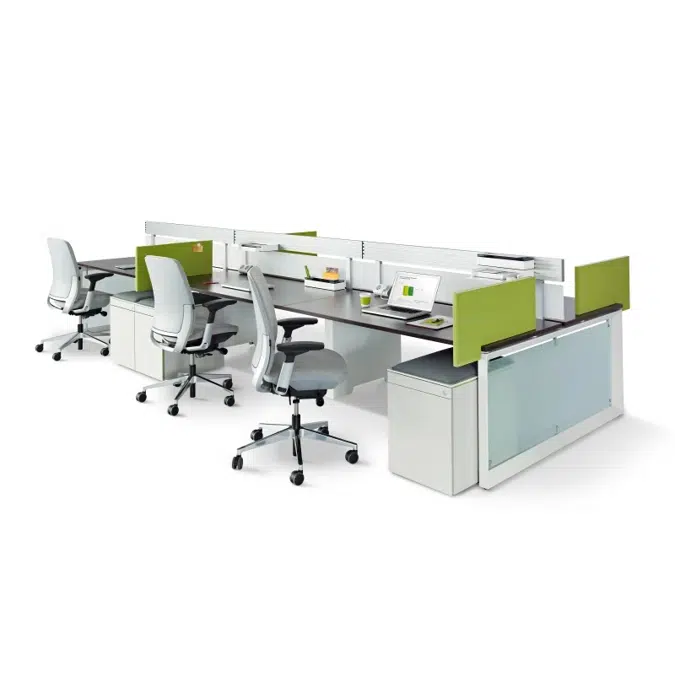 BIM objects - Free download! FrameOne Office Bench & Workstation ...