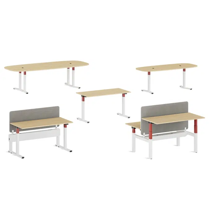 BIM objects - Free download! Migration SE Height-Adjustable Meeting ...