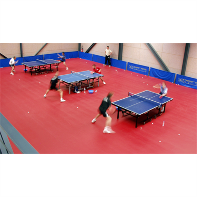 BIM objects - Free download! Taraflex Table tennis | BIMobject