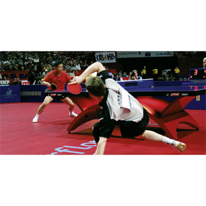 BIM objects - Free download! Taraflex Table tennis | BIMobject