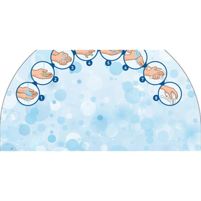 Objetos BIM - ¡Descarga gratis! DECOCARE - Hand hygiene panel | BIMobject