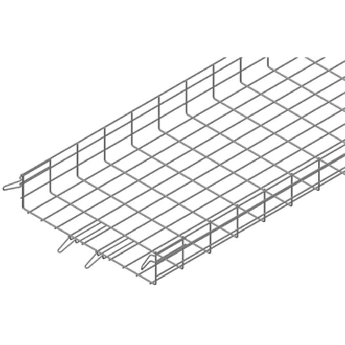 BIM objects - Free download! EASYCONNECT basket cable tray - EC100 ...