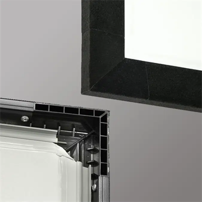 BIM objects - Free download! Clarion Fixed Projection Screen | BIMobject