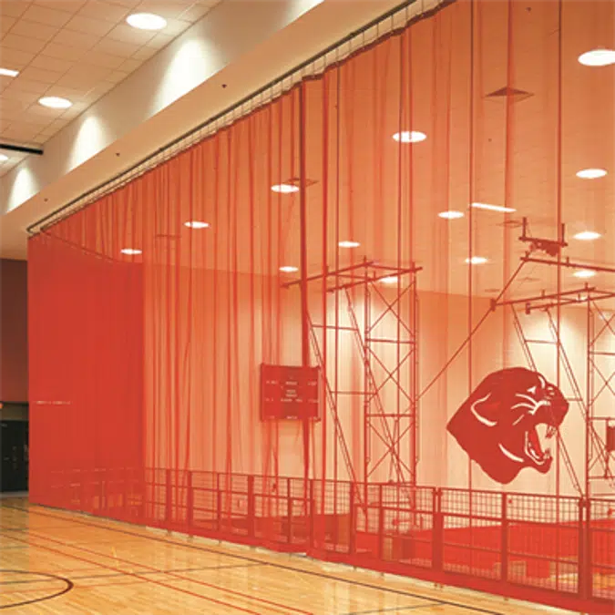 BIM objects - Free download! Walk Draw Gym Divider | BIMobject