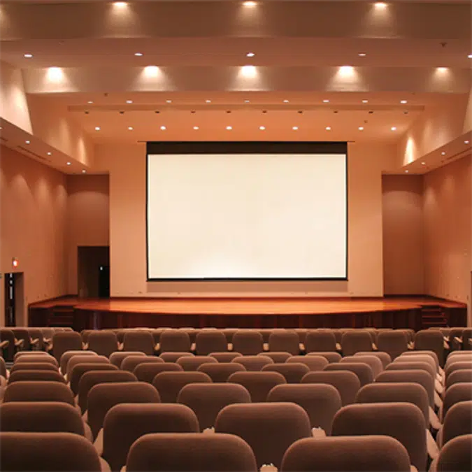 BIM objects - Free download! Access XL E Motorized Projection Screen ...