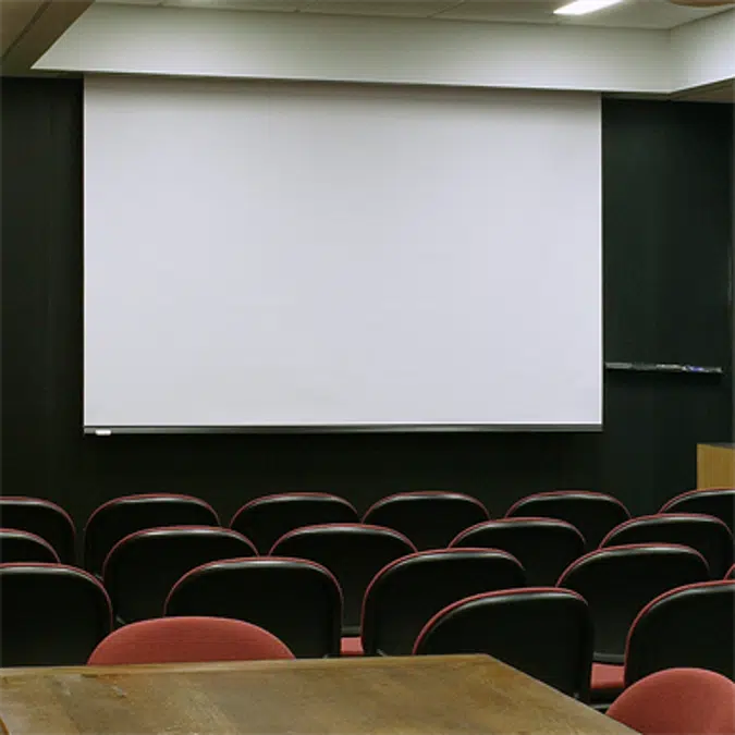 BIM objects - Free download! Access Fit E Motorized Projection Screen ...