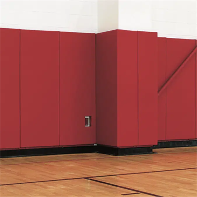 BIM objects - Free download! Gymnasium Wall Pads | BIMobject