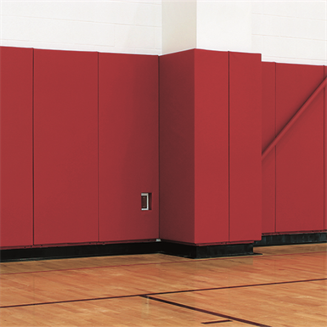 BIM objects - Free download! Gymnasium Wall Pads | BIMobject