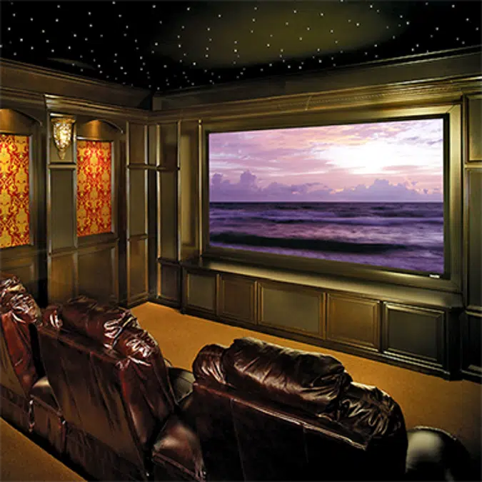 BIM objects - Free download! Onyx Fixed Projection Screen | BIMobject