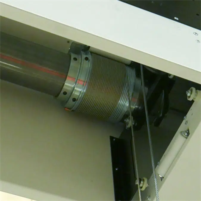 BIM objects - Free download! Ropewalker Electric Projection Screen ...