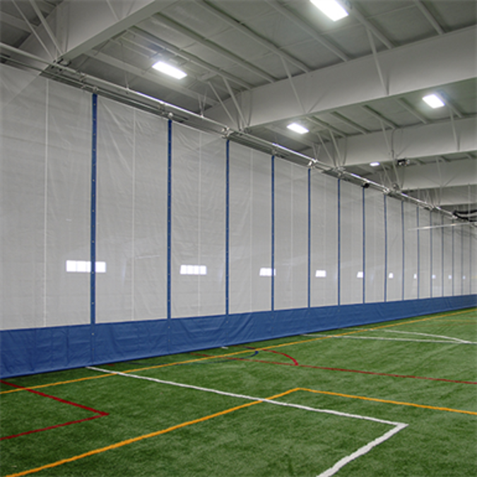 Objets BIM - Téléchargement gratuit ! Fold-Up Gym Divider | BIMobject