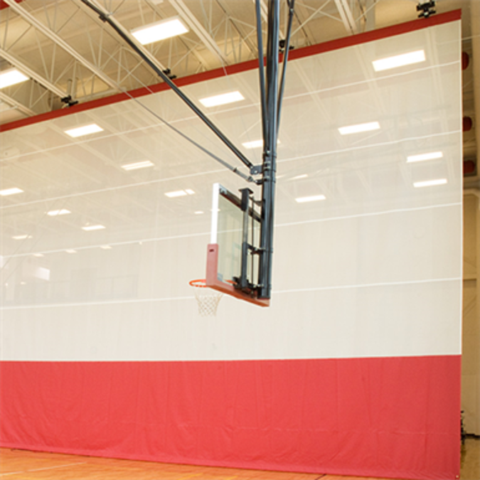 BIM objects - Free download! Top-Roll Gym Divider | BIMobject