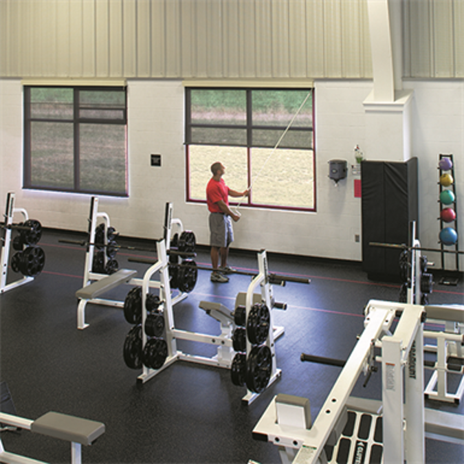 BIM objects - Free download! Crank FlexShade Window Shade | BIMobject