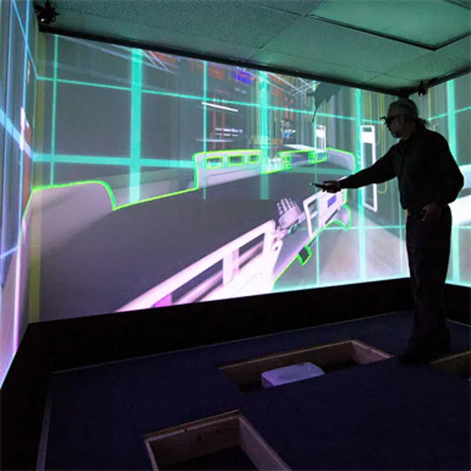 BIM objects - Free download! Edgeless Clarion Fixed Projection Screen ...