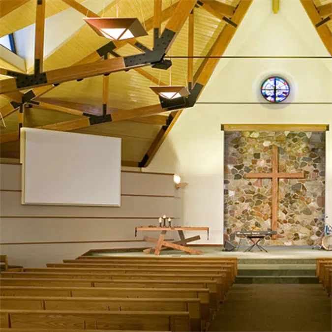 BIM objects - Free download! Edgeless Clarion Fixed Projection Screen ...