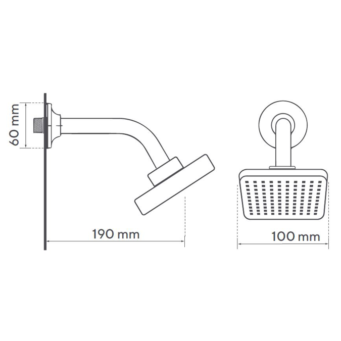 Objetos BIM - ¡Descarga gratis! Regadera Vico | BIMobject
