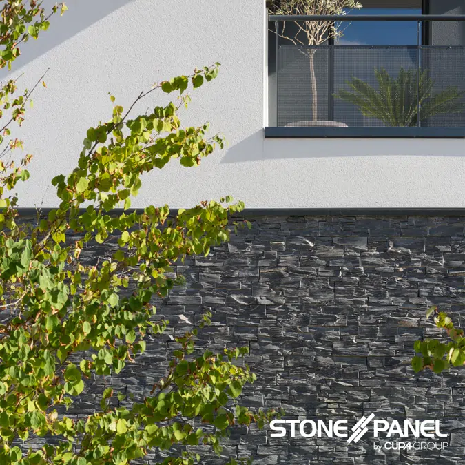 BIM objects - Free download! Wall Cladding Stonepanel® Black Slate | BIMobject