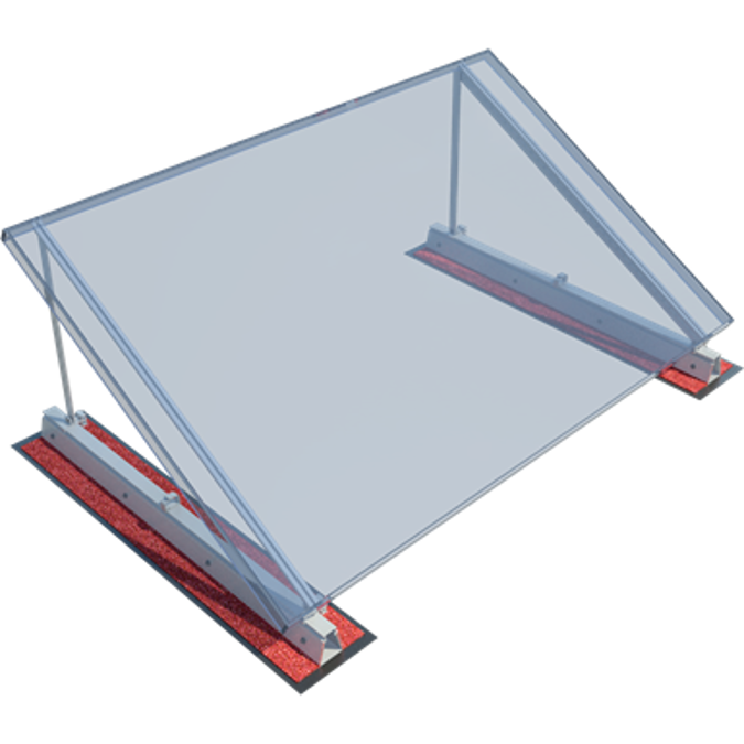 BIM objects - Free download! ROOF-SOLAR TILTED BITUMEN - PV mounting ...