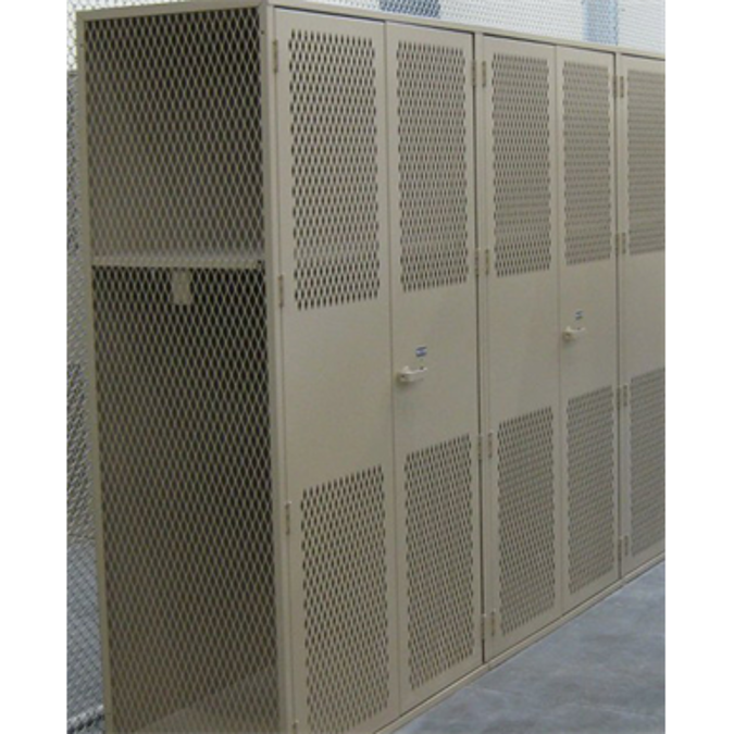 BIM objects - Free download! Military TA-50 Gear Lockers - 1 Tier - 96 ...