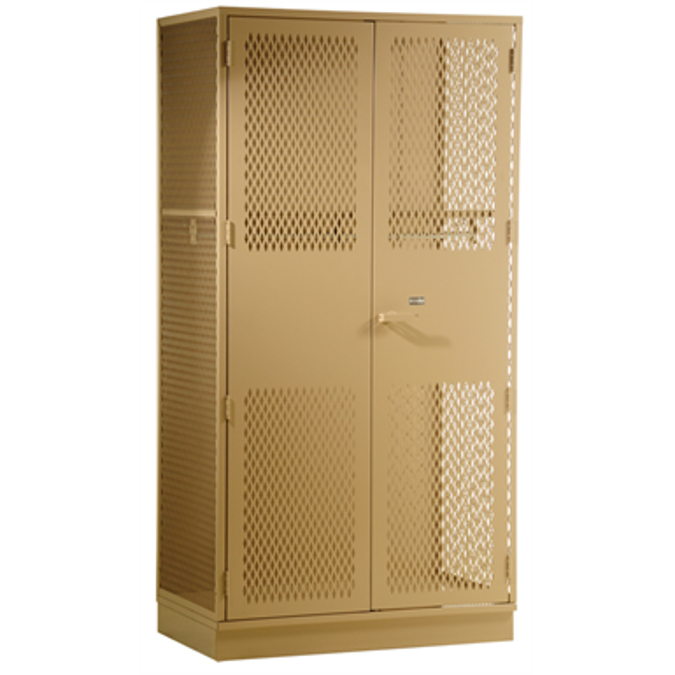 BIM objects - Free download! Military TA-50 Gear Lockers - 1 Tier - 96 ...