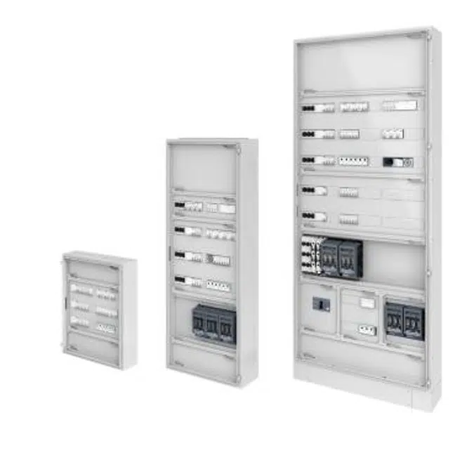 Objetos Bim - Download gratuito ALPHA DIN - LV distribution board ...