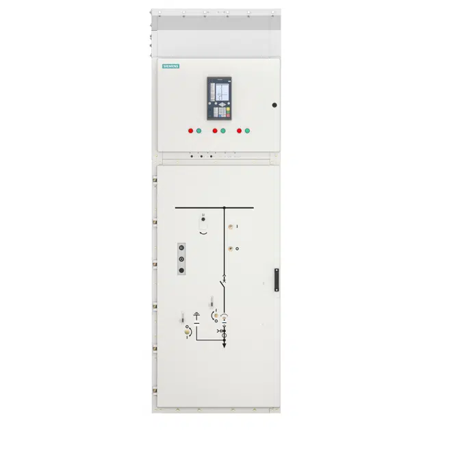 BIM objects - Free download! NXAIR 50kA MV switchgear air-insulated ...