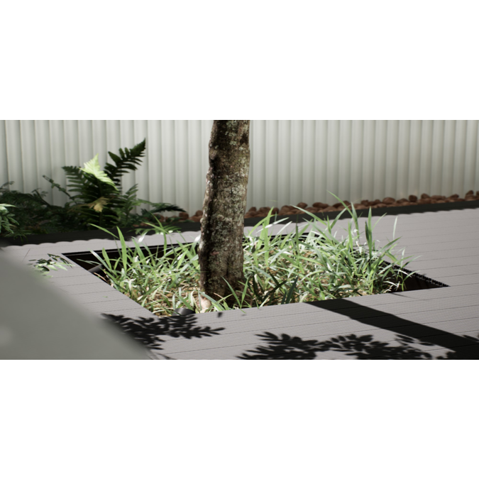 BIM objects - Free download! SCG Relaxing Space (Landscape) Façade ...