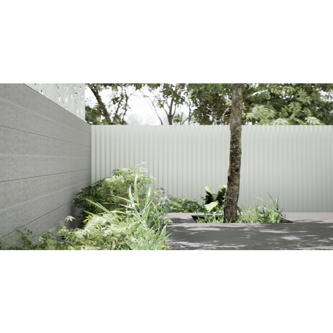 BIM objects - Free download! SCG Relaxing Space (Landscape) Façade ...