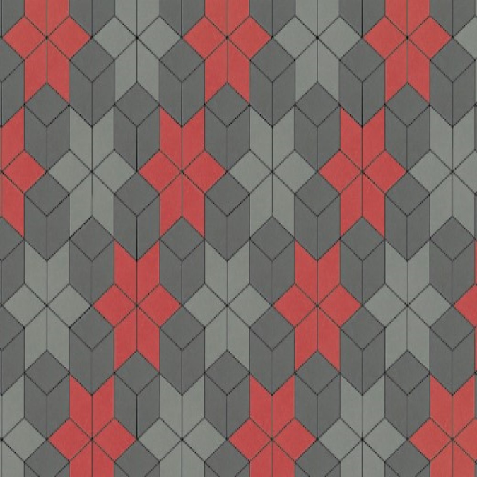 BIM objects - Free download! SCG Paving block DIAMOND SHAPE | BIMobject