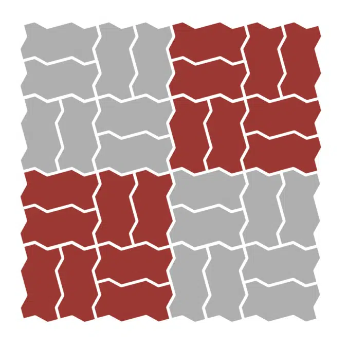 BIM objects - Free download! SCG Paving block UNI PAVE | BIMobject