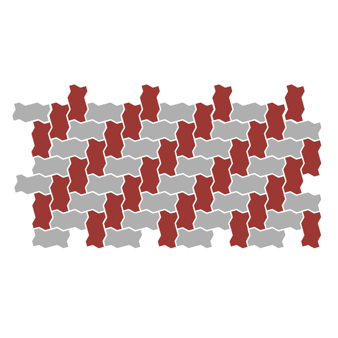 BIM objects - Free download! SCG Paving block UNI PAVE | BIMobject