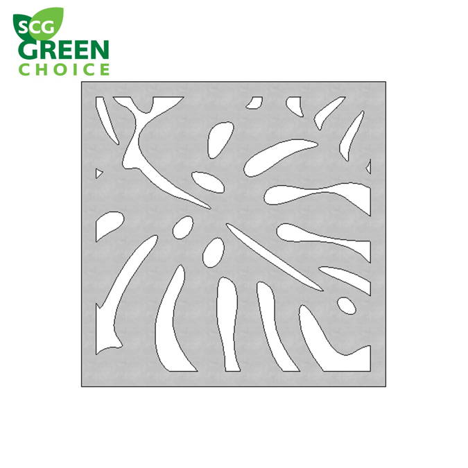 BIM objects - Free download! SCG Fretwork Monstera-2 | BIMobject