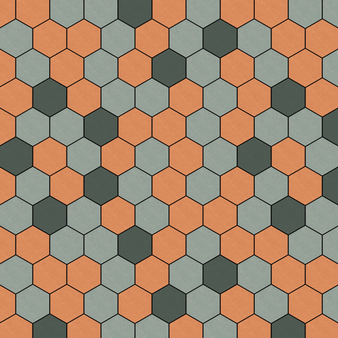 BIM objects - Free download! SCG Paving block HEXAGON BLOCK | BIMobject