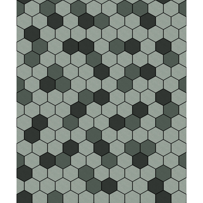 BIM objects - Free download! SCG Paving block HEXAGON BLOCK | BIMobject