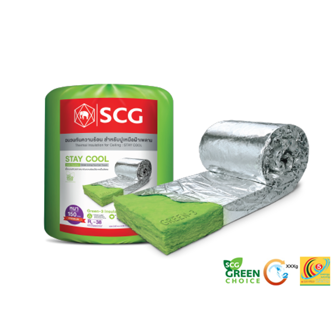 BIM object - ดาวน์โหลดฟรี! SCG Thermal Insulation for Ceiling STAYCOOL ...
