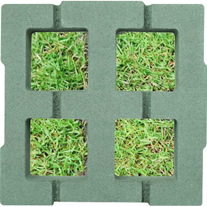 Objetos BIM - ¡Descarga gratis! SCG Paving block Square Turf | BIMobject