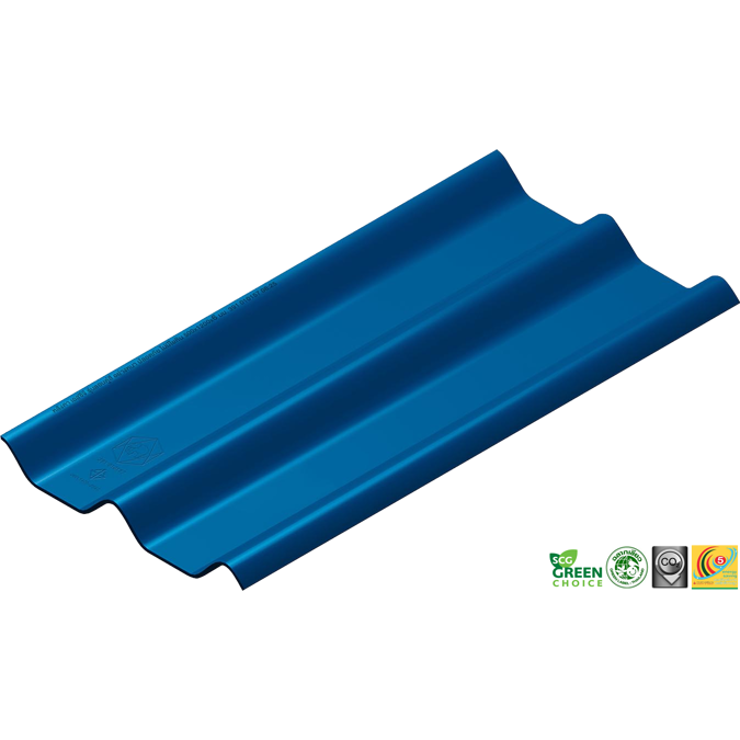 BIM objects - Free download! SCG Fiber Cement Roof Tile Roman Tile ...