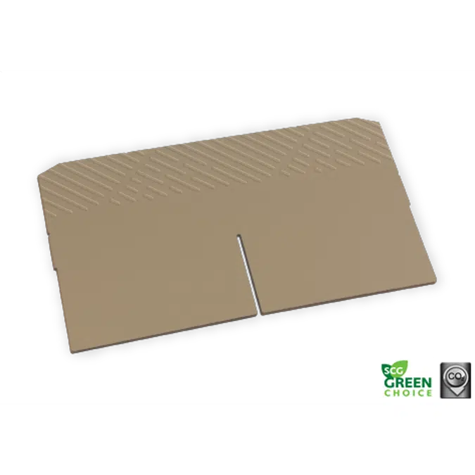 BIM objects - Free download! SCG Fiber Cement Roof Tile Ayara Modern ...