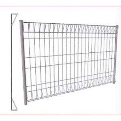 BIM objects - Free download! SCG Fence Mesh WAVE Dia7-1.9x2.40m.GV ...