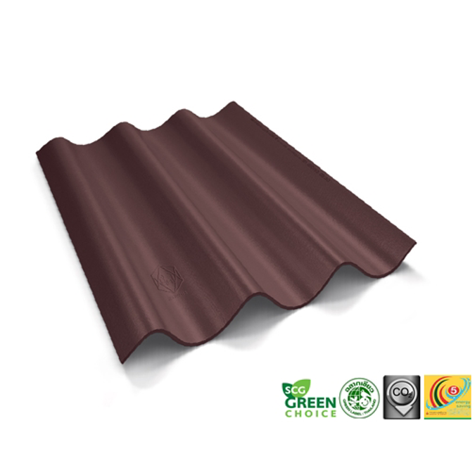 Objetos BIM - ¡Descarga gratis! SCG Fiber Cement Roof Tile Prima ...
