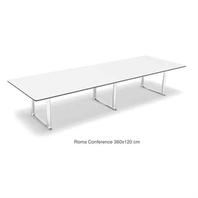 BIM objects - Free download! Rome Conference Table | BIMobject