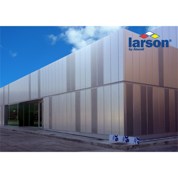 BIM objects - Free download! larson® Real Anodized Natural LCH-1 system ...