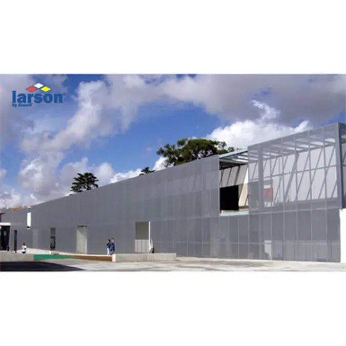 BIM objects - Free download! larson® Perforated LCH-1 system | BIMobject