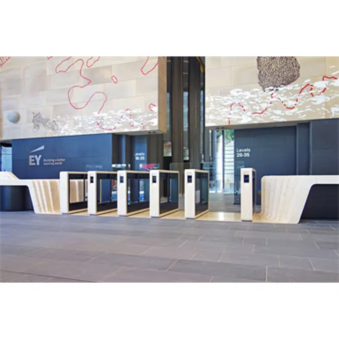 Objetos BIM - ¡Descarga gratis! EasyGate IM Speed Gate | BIMobject